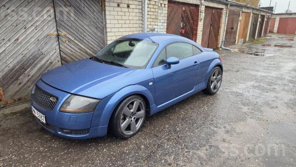 Blue Audi TT 2001 in Riga, with an engine capacity of 1.80 L and mileage of 192 thousand km for 2500 €, photo 1 on AUTOMOTO.COM.LV