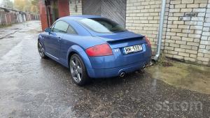 Blue Audi TT 2001 in Riga, with an engine capacity of 1.80 L and mileage of 192 thousand km for 2500 €, photo 3 on AUTOMOTO.COM.LV
