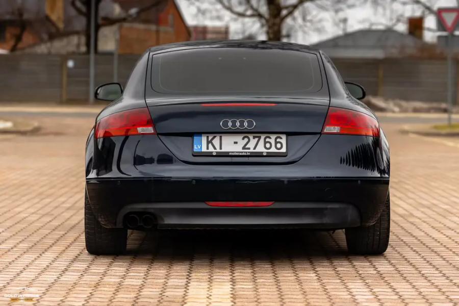 Blue Audi TT 2007 in Jelgava, with an engine capacity of 2.00 L and mileage of 285 thousand km for 6150 €, photo 7 on AUTOMOTO.COM.LV