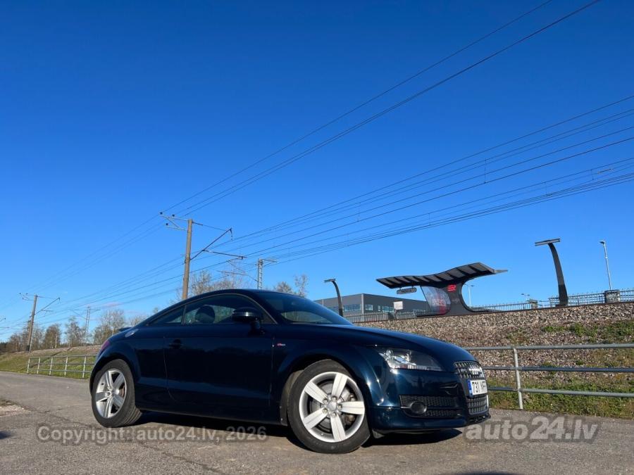 Blue Audi TT 2010 in Tallinn, with an engine capacity of 1.80 L and mileage of 125 thousand km for 9900 €, photo 1 on AUTOMOTO.COM.LV