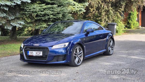 Zils Audi TT 2018 Tallina, ar dzinēja tilpumu 2.00 L un nobraukumu 113 tūkst. km par 25000 €, foto  vietnē AUTOMOTO.COM.LV