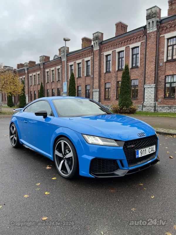 Blue Audi TT 2019 in Tallinn, with an engine capacity of 2.50 L and mileage of 64 thousand km for 53000 €, photo 1 on AUTOMOTO.COM.LV