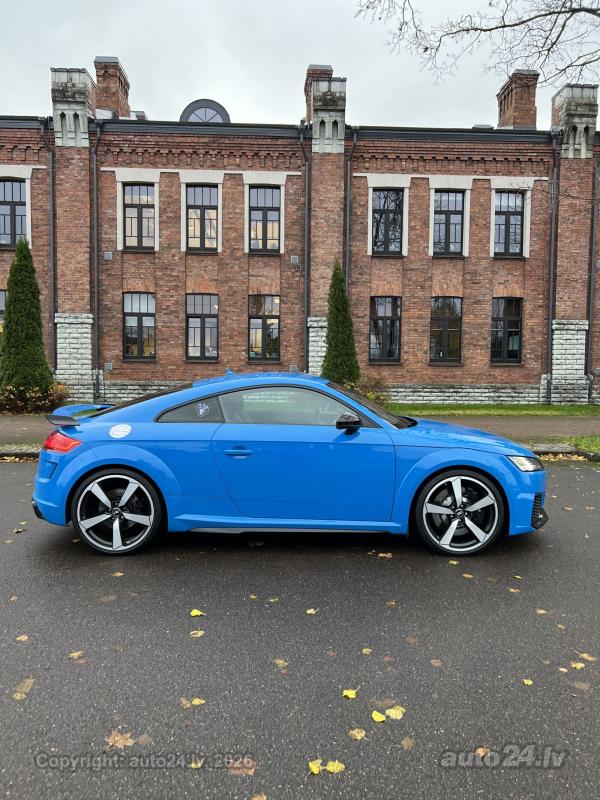 Blue Audi TT 2019 in Tallinn, with an engine capacity of 2.50 L and mileage of 64 thousand km for 53000 €, photo 2 on AUTOMOTO.COM.LV