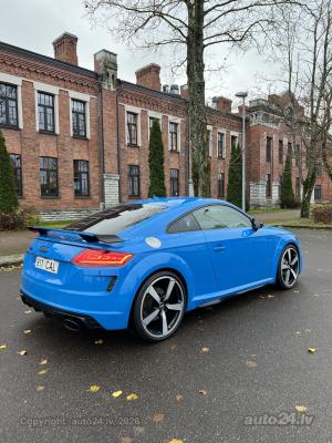 Blue Audi TT 2019 in Tallinn, with an engine capacity of 2.50 L and mileage of 64 thousand km for 53000 €, photo 4 on AUTOMOTO.COM.LV
