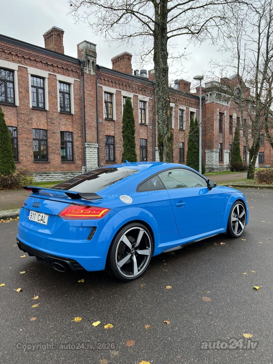 Blue Audi TT 2019 in Tallinn, with an engine capacity of 2.50 L and mileage of 64 thousand km for 53000 €, photo 4 on AUTOMOTO.COM.LV
