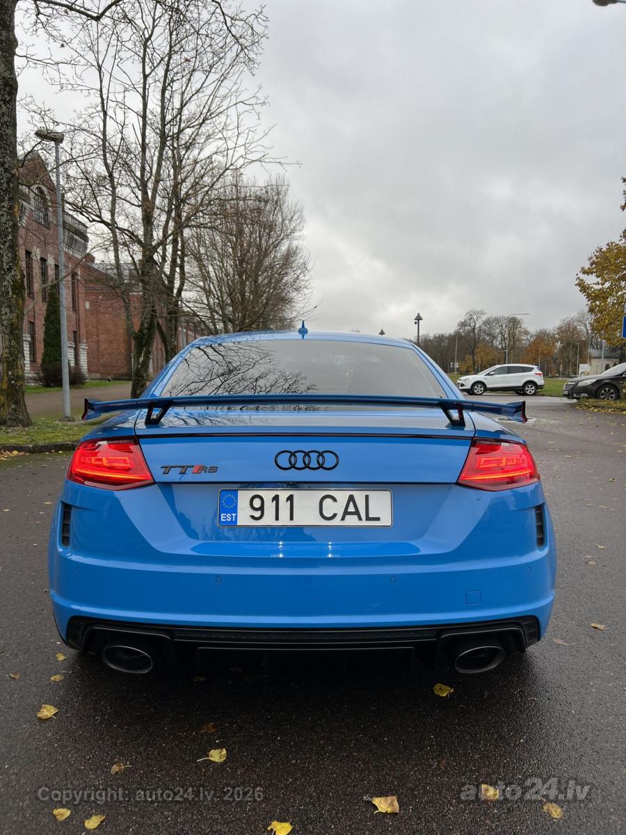 Blue Audi TT 2019 in Tallinn, with an engine capacity of 2.50 L and mileage of 64 thousand km for 53000 €, photo 5 on AUTOMOTO.COM.LV