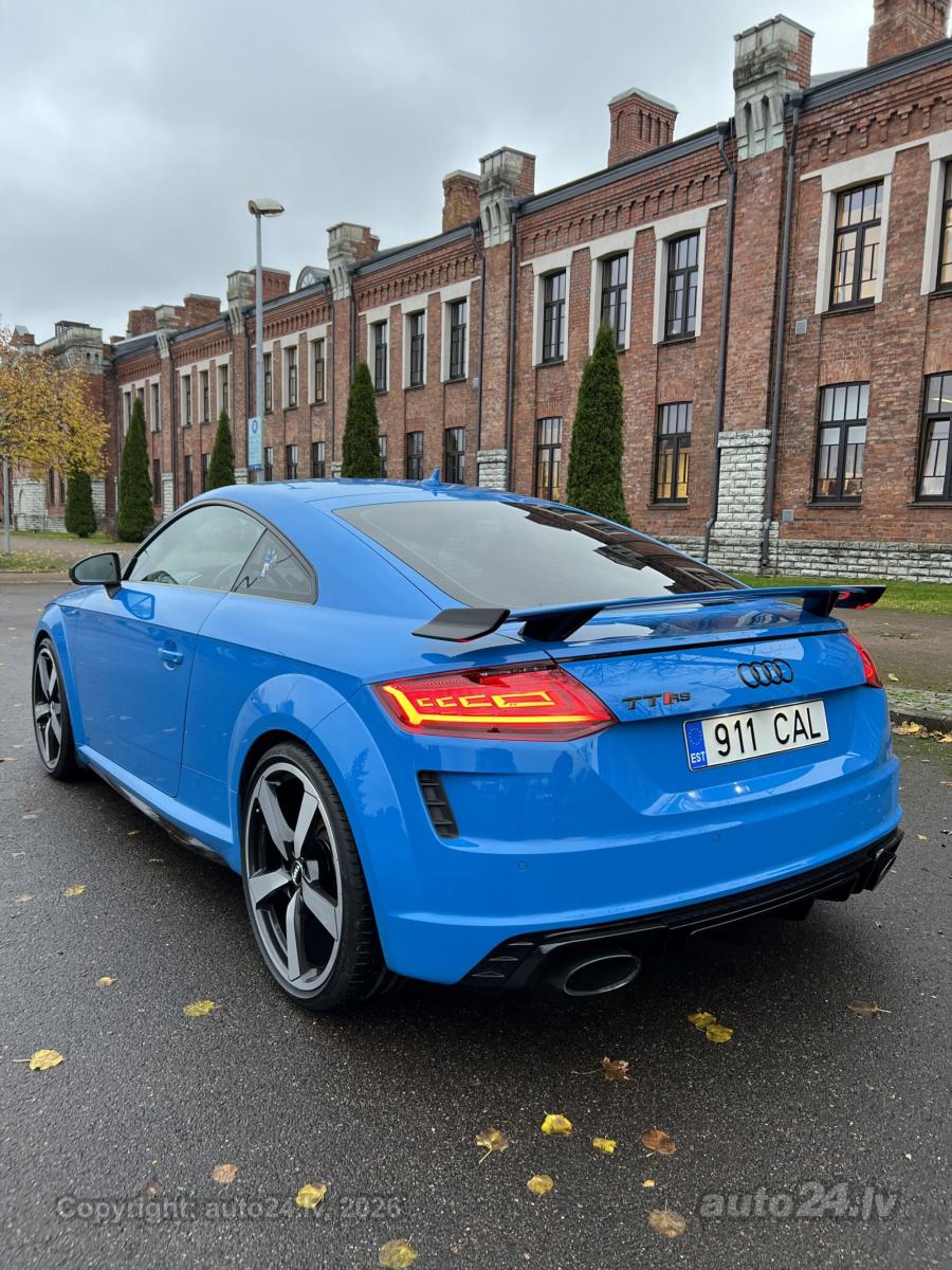 Blue Audi TT 2019 in Tallinn, with an engine capacity of 2.50 L and mileage of 64 thousand km for 53000 €, photo 6 on AUTOMOTO.COM.LV