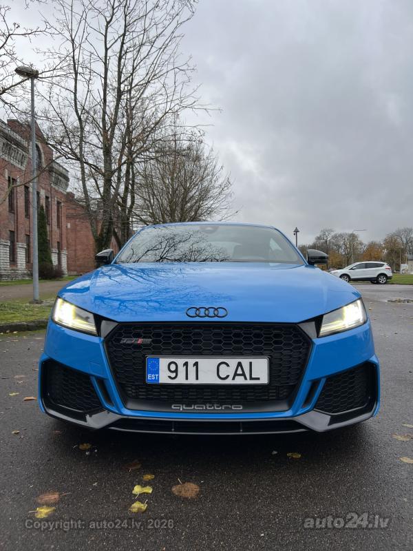 Blue Audi TT 2019 in Tallinn, with an engine capacity of 2.50 L and mileage of 64 thousand km for 53000 €, photo 8 on AUTOMOTO.COM.LV