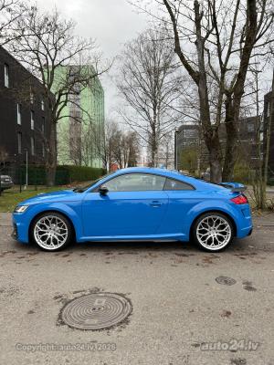 Blue Audi TT 2019 in Tallinn, with an engine capacity of 2.50 L and mileage of 64 thousand km for 53000 €, photo 25 on AUTOMOTO.COM.LV