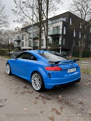 Blue Audi TT 2019 in Tallinn, with an engine capacity of 2.50 L and mileage of 64 thousand km for 53000 €, photo 26 on AUTOMOTO.COM.LV