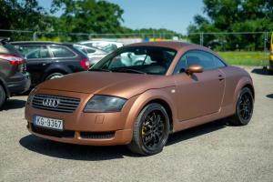 Brown Audi TT 1999 in Liepaja, with an engine capacity of 1.80 L and mileage of 258 thousand km for 3500 €, photo  on AUTOMOTO.COM.LV