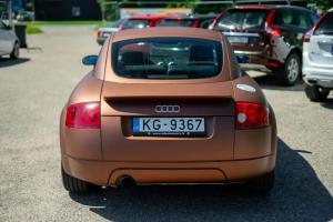 Brown Audi TT 1999 in Liepaja, with an engine capacity of 1.80 L and mileage of 258 thousand km for 3500 €, photo 4 on AUTOMOTO.COM.LV