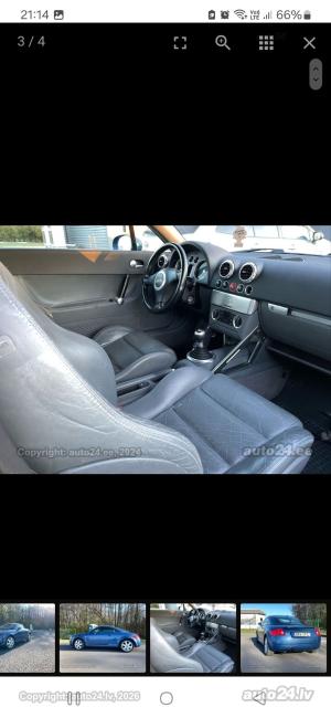 Audi TT 1999 in Narva, with an engine capacity of 1.80 L and mileage of 231 thousand km for 2200 €, photo 13 on AUTOMOTO.COM.LV