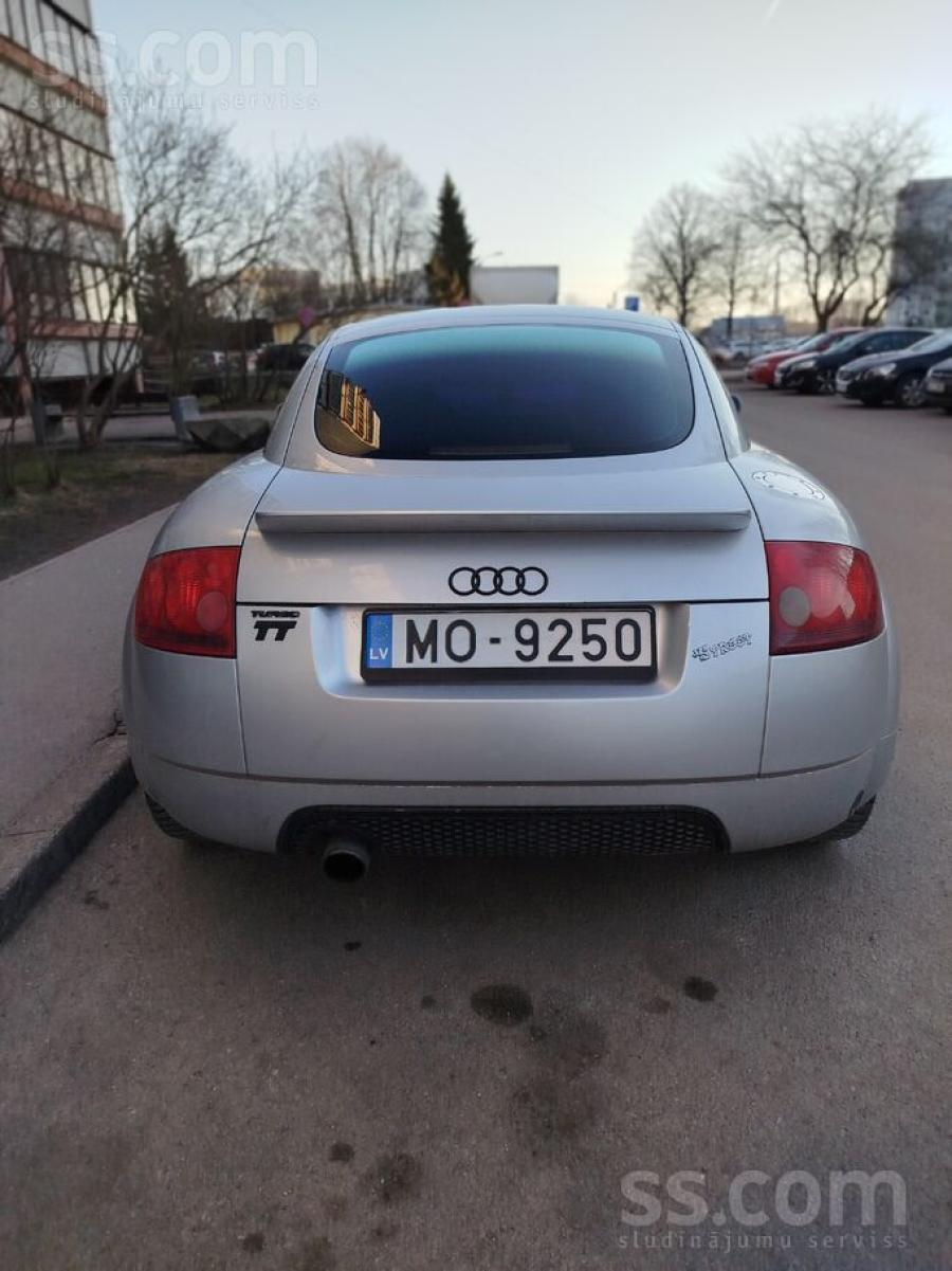 Ауди ТТ 1999 в Рига, объемом двигателя 1.80 л и пробегом 284 тыс. км за 2555 €, фото 4 на AUTOMOTO.COM.LV