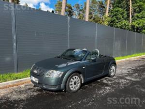 Green Audi TT 2000 in Ogre, with an engine capacity of 1.80 L and mileage of 275 thousand km for 3500 €, photo  on AUTOMOTO.COM.LV