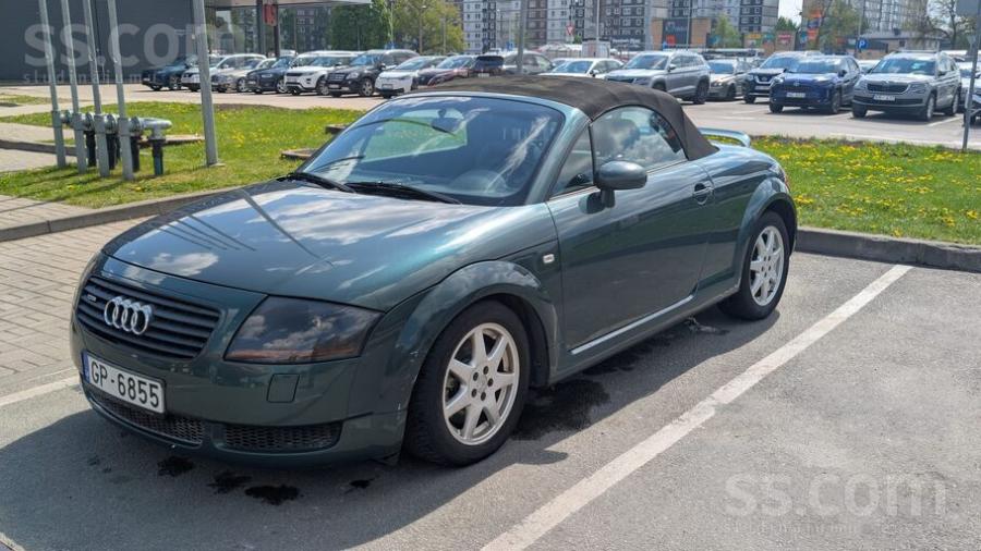 Зеленый Ауди ТТ 2001 в Рига, объемом двигателя 1.80 л и пробегом 200 тыс. км за 2900 €, фото 14 на AUTOMOTO.COM.LV