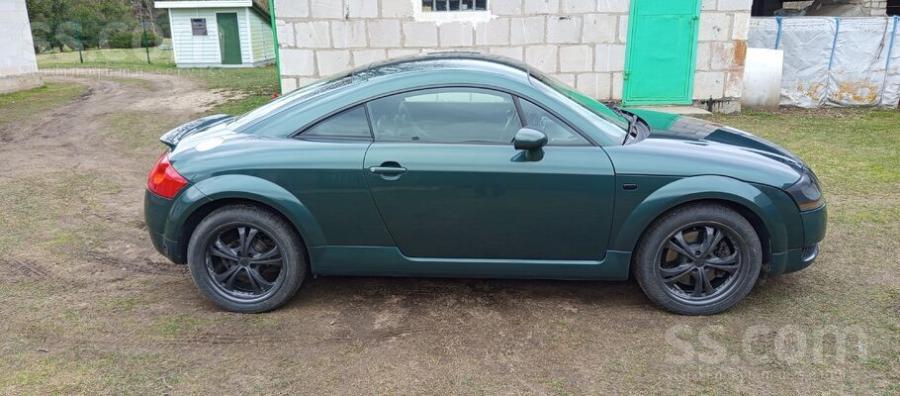 Green Audi TT 2000 in Rezekne, with an engine capacity of 1.80 L and mileage of 300 thousand km for 3300 €, photo 2 on AUTOMOTO.COM.LV