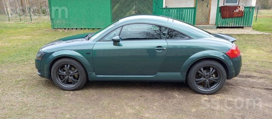 Green Audi TT 2000 in Rezekne, with an engine capacity of 1.80 L and mileage of 300 thousand km for 3300 €, photo 4 on AUTOMOTO.COM.LV