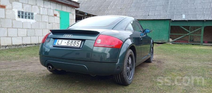 Green Audi TT 2000 in Rezekne, with an engine capacity of 1.80 L and mileage of 300 thousand km for 3300 €, photo 6 on AUTOMOTO.COM.LV