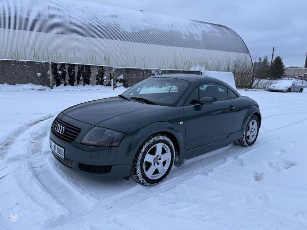 Green Audi TT 2000 in Kupiskis, with an engine capacity of 1.78 L and mileage of 131 thousand km for 6100 €, photo 1 on AUTOMOTO.COM.LV
