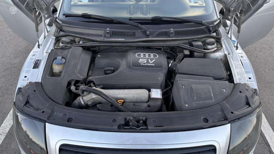 Grey Audi TT 2001 in Kaunas, with an engine capacity of 1.78 L and mileage of 285 thousand km for 3200 €, photo 15 on AUTOMOTO.COM.LV