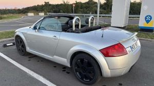 Grey Audi TT 2001 in Kaunas, with an engine capacity of 1.78 L and mileage of 285 thousand km for 3200 €, photo 16 on AUTOMOTO.COM.LV