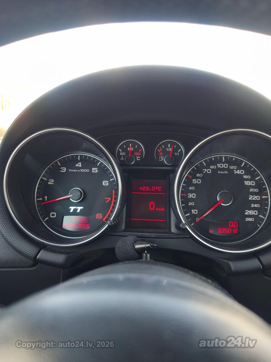 Pelēks Audi TT 2008 Tartu, ar dzinēja tilpumu 2.00 L un nobraukumu 335 tūkst. km par 8999 €, foto 8 vietnē AUTOMOTO.COM.LV