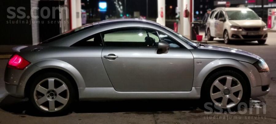 Pelēks Audi TT 1998 Rīga, ar dzinēja tilpumu 1.80 L un nobraukumu 20 tūkst. km par 2570 €, foto 6 vietnē AUTOMOTO.COM.LV
