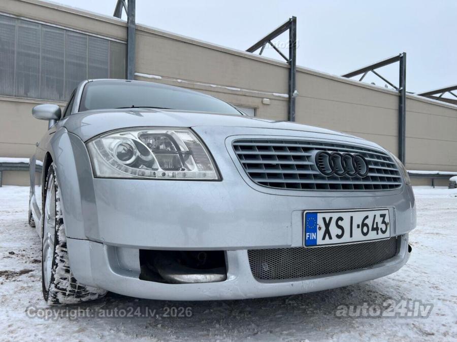 Grey Audi TT 1999 in Narva, with an engine capacity of 1.80 L and mileage of 299 thousand km for 2999 €, photo 1 on AUTOMOTO.COM.LV