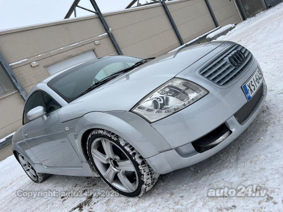 Grey Audi TT 1999 in Narva, with an engine capacity of 1.80 L and mileage of 299 thousand km for 2999 €, photo 2 on AUTOMOTO.COM.LV