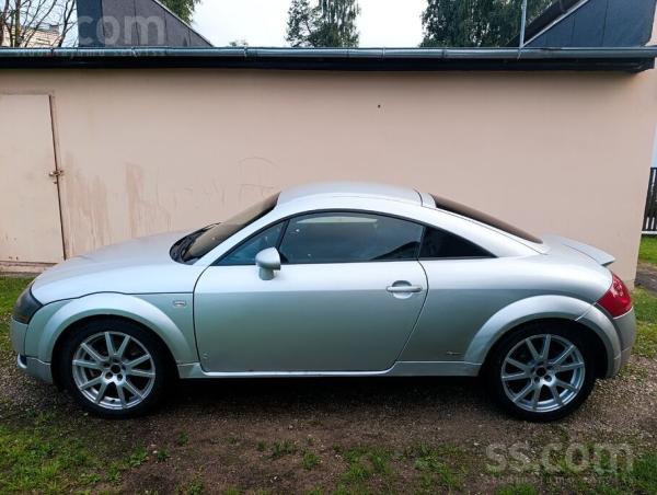 Pelēks Audi TT 1999 Rīga, ar dzinēja tilpumu 1.80 L un nobraukumu 287 tūkst. km par 2300 €, foto 1 vietnē AUTOMOTO.COM.LV
