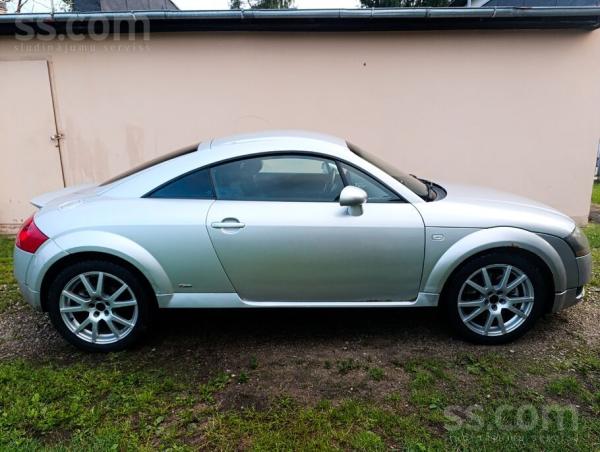Pelēks Audi TT 1999 Rīga, ar dzinēja tilpumu 1.80 L un nobraukumu 287 tūkst. km par 2300 €, foto 5 vietnē AUTOMOTO.COM.LV