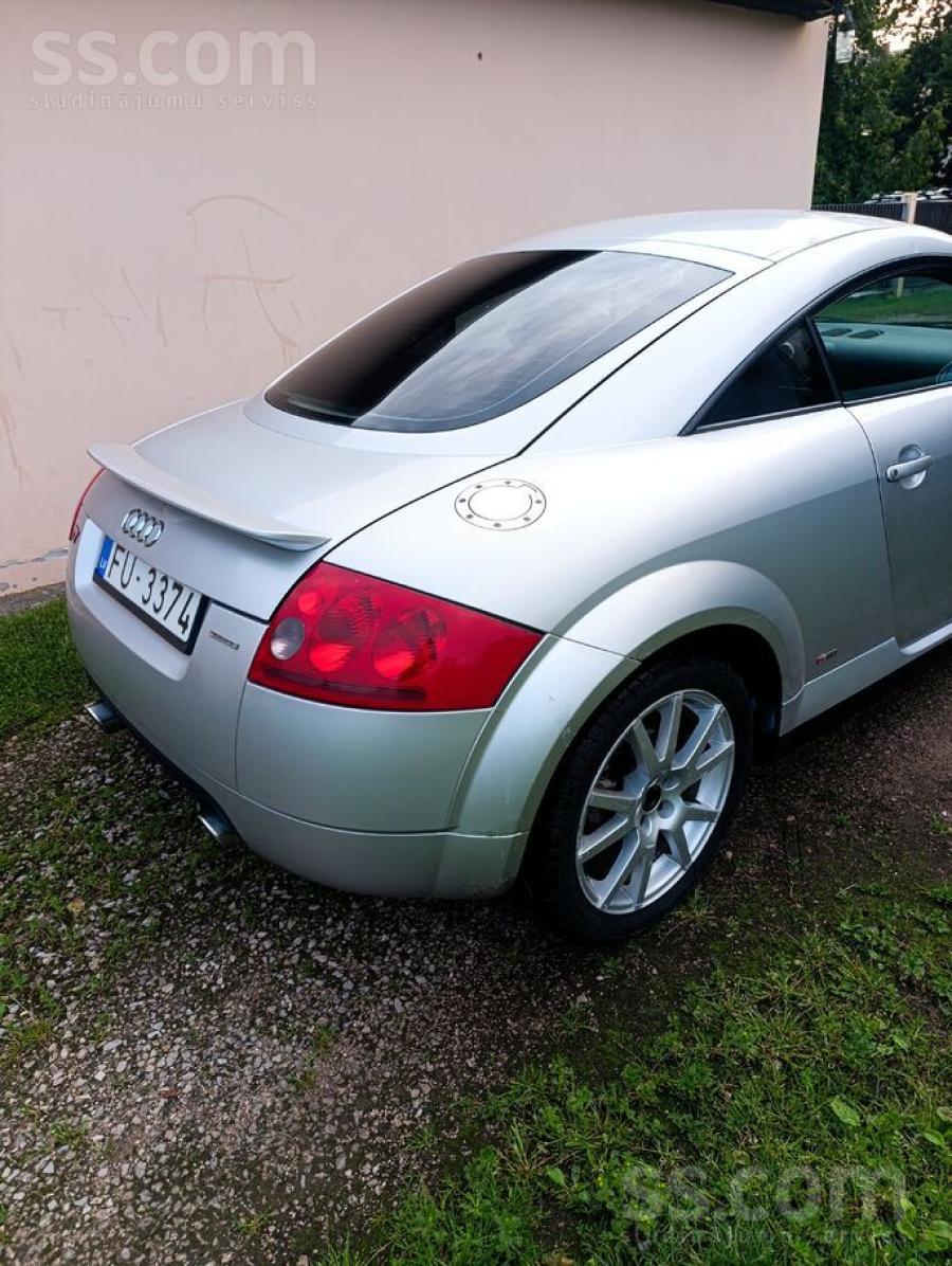 Grey Audi TT 1999 in Riga, with an engine capacity of 1.80 L and mileage of 287 thousand km for 2300 €, photo 7 on AUTOMOTO.COM.LV
