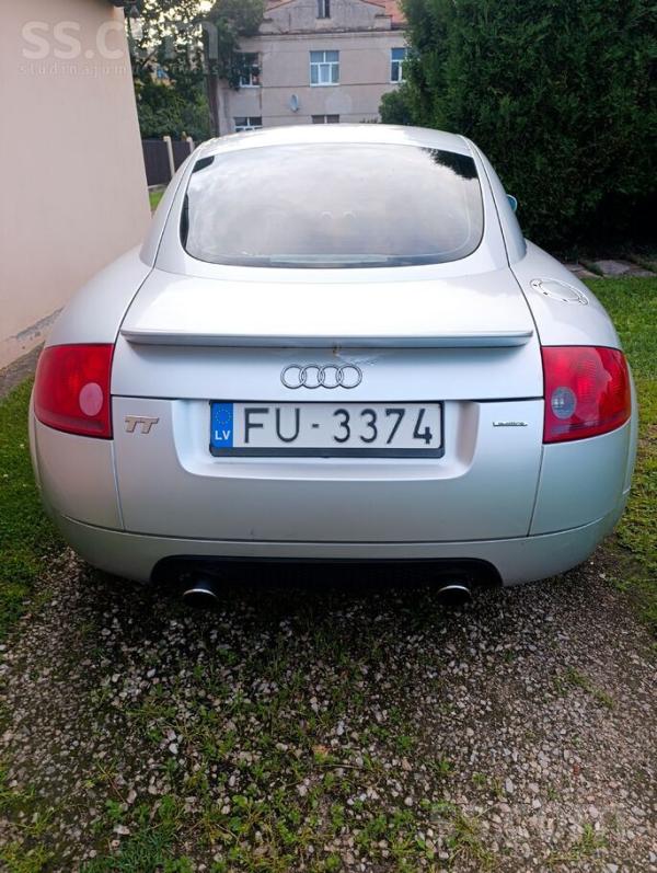 Pelēks Audi TT 1999 Rīga, ar dzinēja tilpumu 1.80 L un nobraukumu 287 tūkst. km par 2300 €, foto 7 vietnē AUTOMOTO.COM.LV