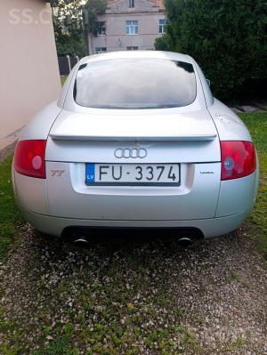 Grey Audi TT 1999 in Riga, with an engine capacity of 1.80 L and mileage of 287 thousand km for 2300 €, photo 8 on AUTOMOTO.COM.LV