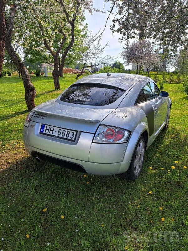 Grey Audi TT 1999 in Daugavpils, with an engine capacity of 1.80 L and mileage of 333 thousand km for 1500 €, photo 3 on AUTOMOTO.COM.LV