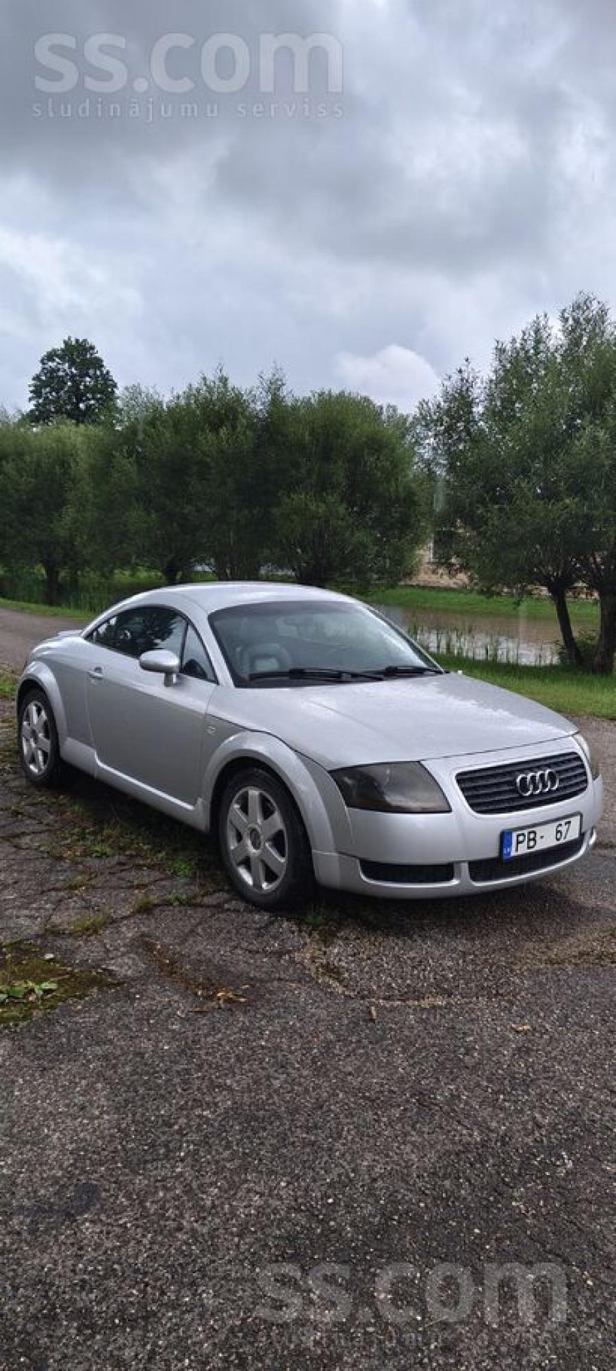 Pelēks Audi TT 2000 Saldus, ar dzinēja tilpumu 1.80 L un nobraukumu 190 tūkst. km par 3100 €, foto 3 vietnē AUTOMOTO.COM.LV