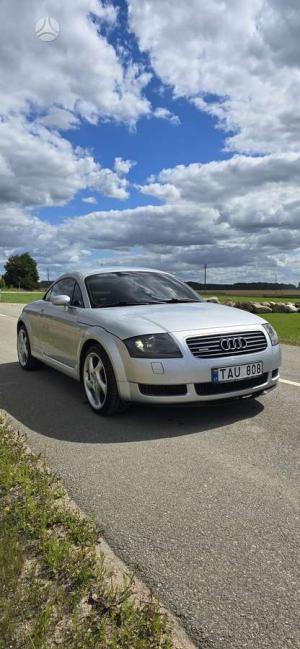 Grey Audi TT 2000 in Birzai, with an engine capacity of 1.78 L and mileage of 209 thousand km for 7700 €, photo  on AUTOMOTO.COM.LV