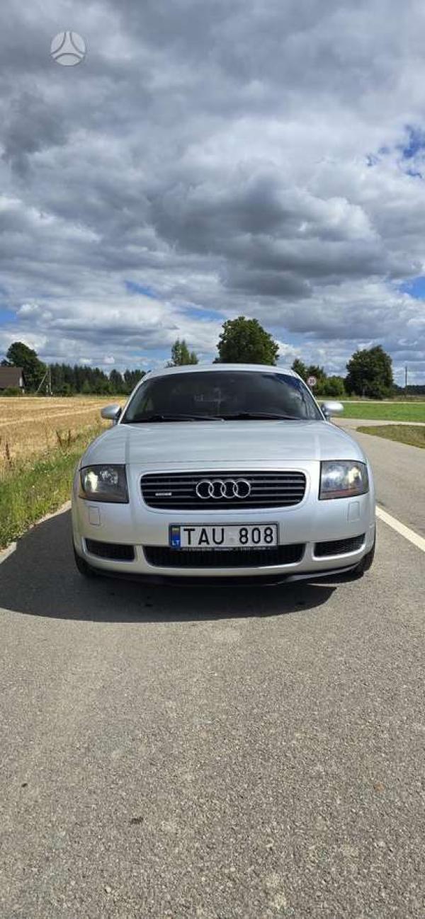 Grey Audi TT 2000 in Birzai, with an engine capacity of 1.78 L and mileage of 209 thousand km for 7700 €, photo 5 on AUTOMOTO.COM.LV