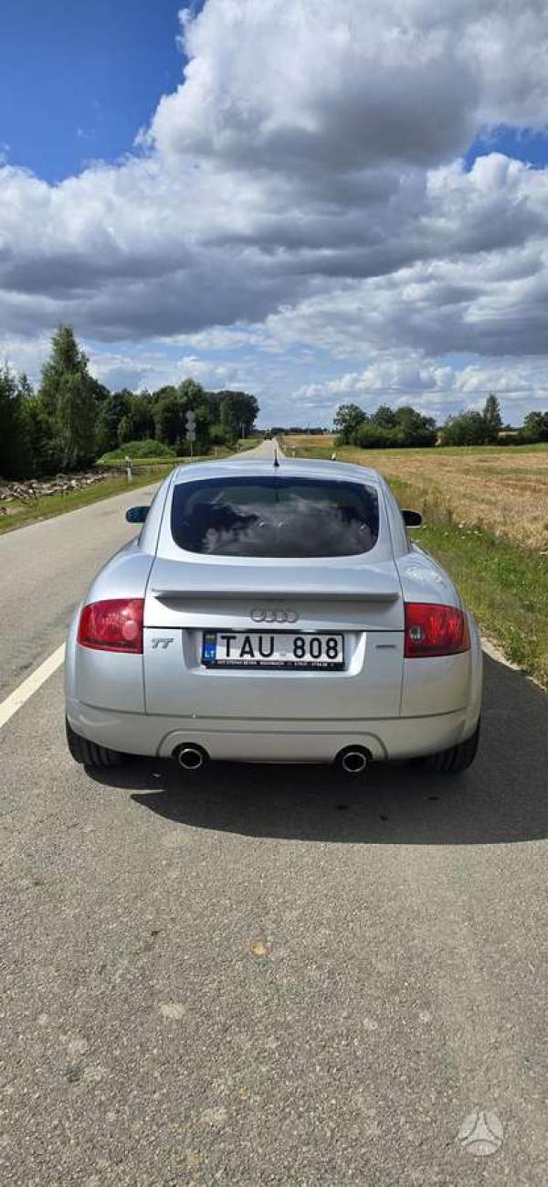 Grey Audi TT 2000 in Birzai, with an engine capacity of 1.78 L and mileage of 209 thousand km for 7700 €, photo 6 on AUTOMOTO.COM.LV