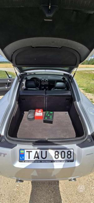 Grey Audi TT 2000 in Birzai, with an engine capacity of 1.78 L and mileage of 209 thousand km for 7700 €, photo 16 on AUTOMOTO.COM.LV