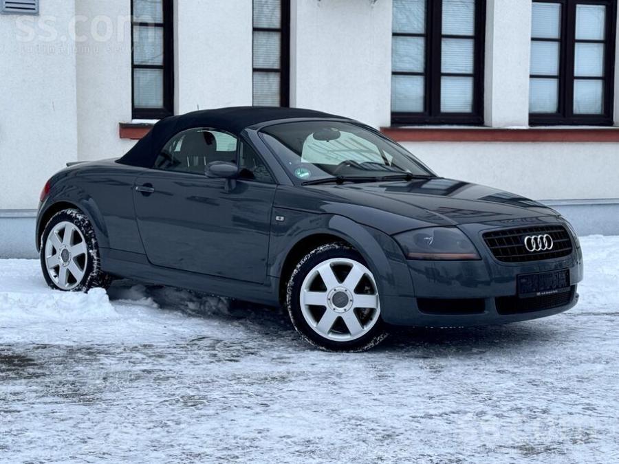 Grey Audi TT 2001 in Jelgava, with an engine capacity of 1.80 L and mileage of 250 thousand km for 5950 €, photo 10 on AUTOMOTO.COM.LV