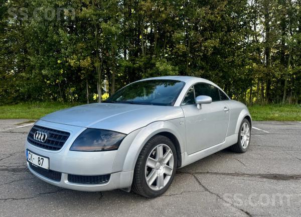Grey Audi TT 2004 in Riga, with an engine capacity of 1.80 L and mileage of 224 thousand km for 3950 €, photo 1 on AUTOMOTO.COM.LV