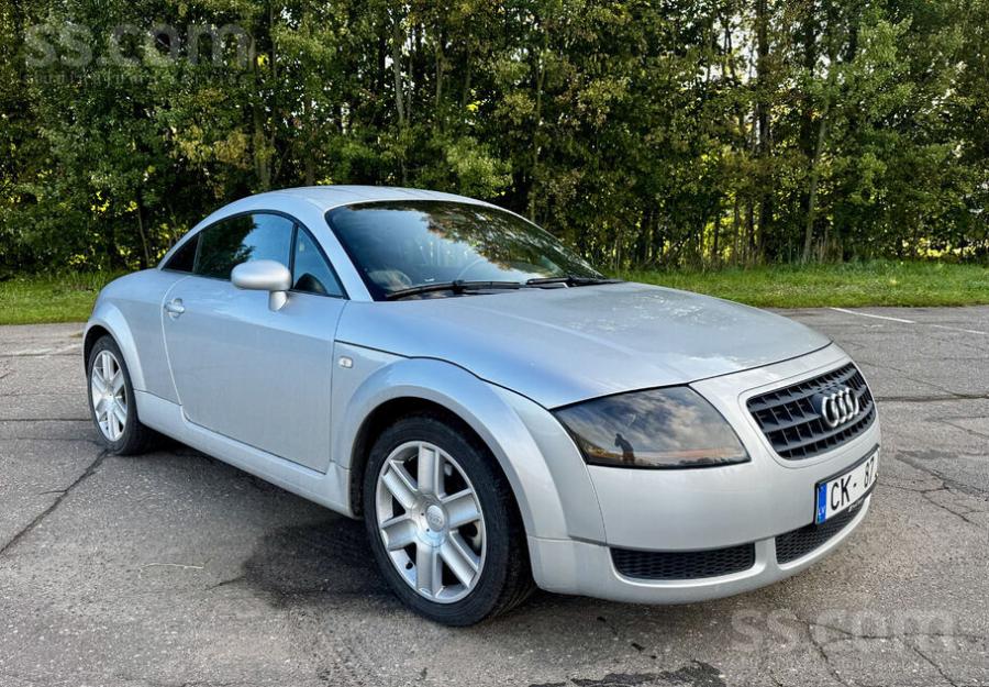 Grey Audi TT 2004 in Riga, with an engine capacity of 1.80 L and mileage of 224 thousand km for 3950 €, photo 3 on AUTOMOTO.COM.LV