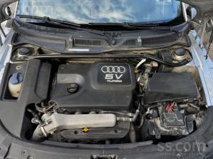 Grey Audi TT 2004 in Riga, with an engine capacity of 1.80 L and mileage of 224 thousand km for 3950 €, photo 14 on AUTOMOTO.COM.LV