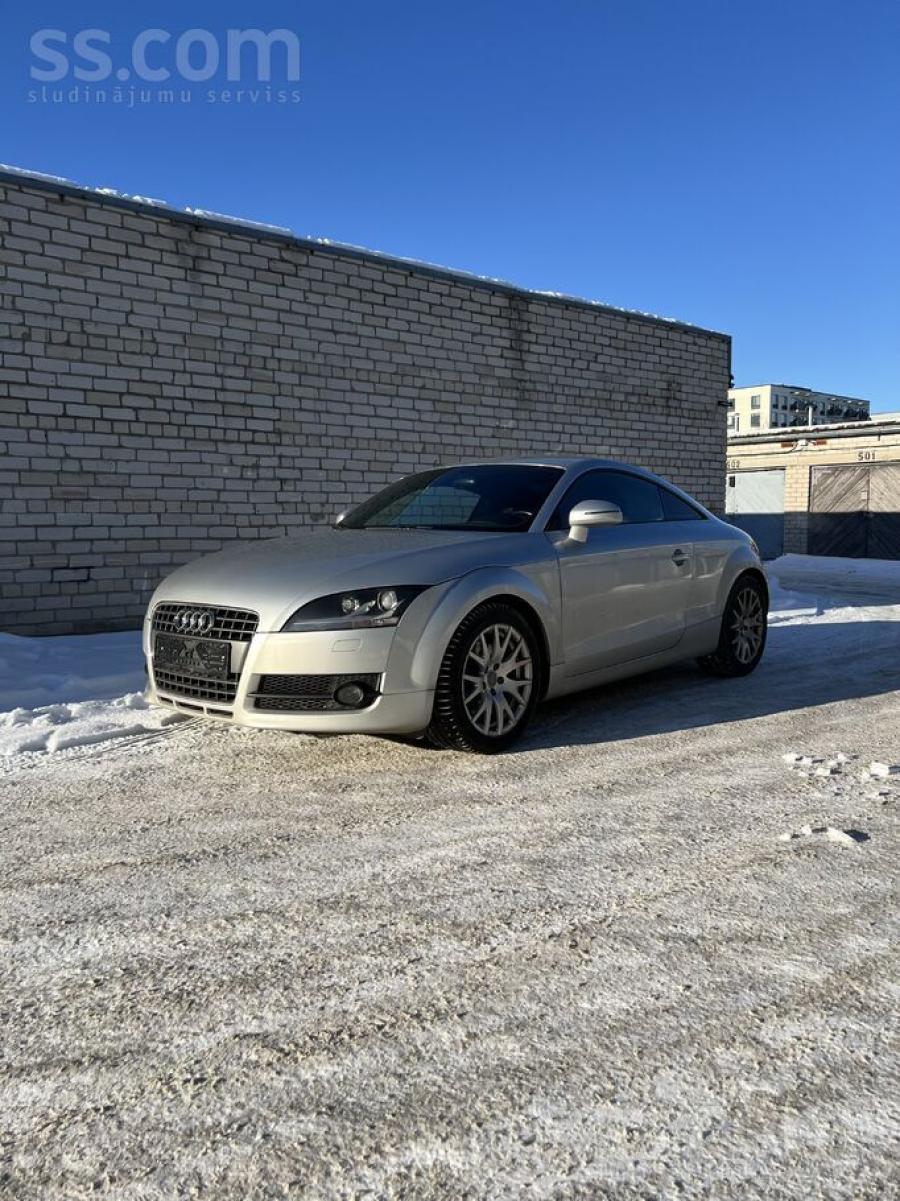 Grey Audi TT 2006 in Riga, with an engine capacity of 2.00 L and mileage of 236 thousand km for 6350 €, photo 1 on AUTOMOTO.COM.LV