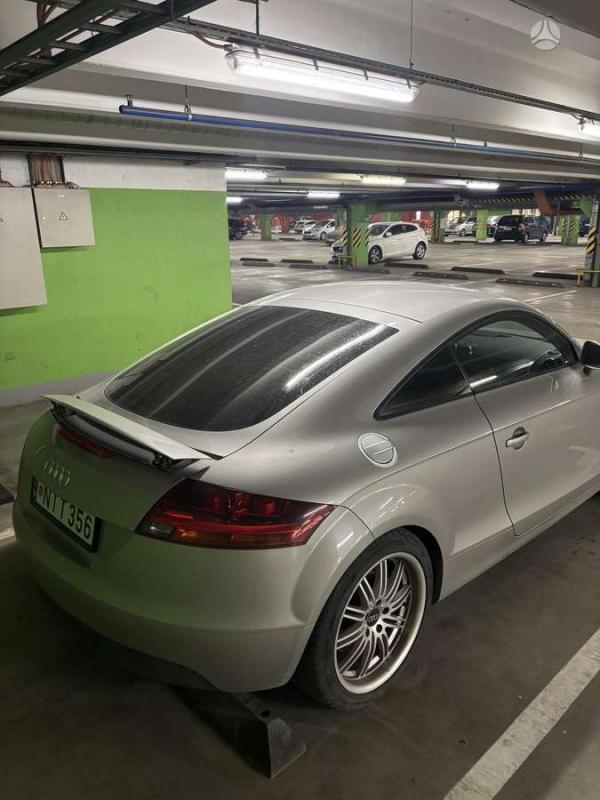 Pelēks Audi TT 2007 Viļņa, ar dzinēja tilpumu 1.98 L un nobraukumu 293 tūkst. km par 6750 €, foto 4 vietnē AUTOMOTO.COM.LV