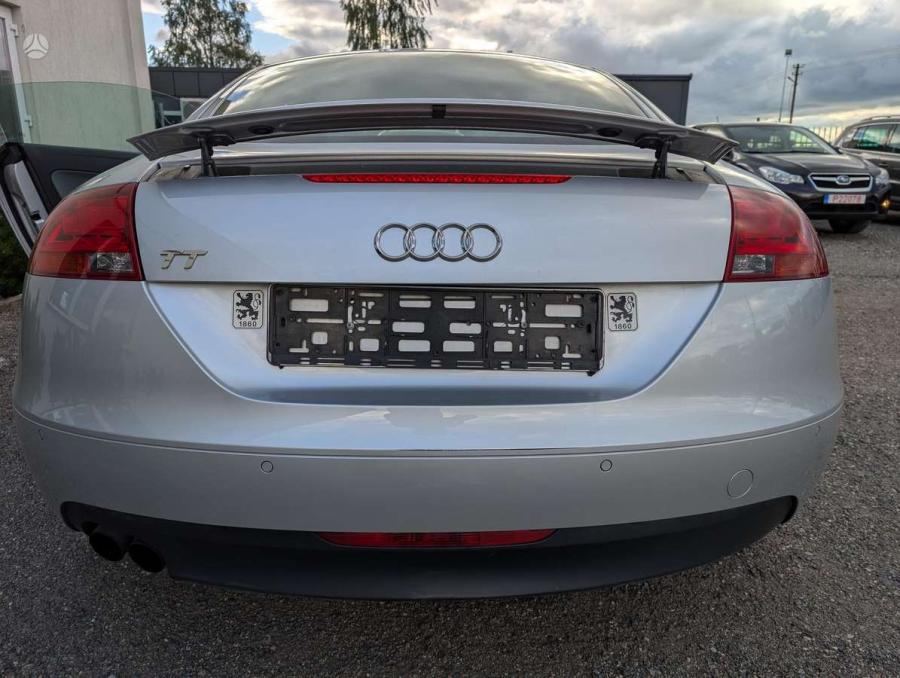 Grey Audi TT 2008 in Marijampole, with an engine capacity of 1.80 L and mileage of 222 thousand km for 5500 €, photo 22 on AUTOMOTO.COM.LV