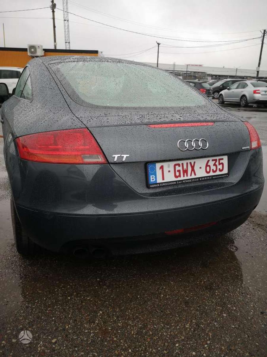 Grey Audi TT 2008 in Kaunas, with an engine capacity of 2.00 L and mileage of 293 thousand km for 5850 €, photo 4 on AUTOMOTO.COM.LV
