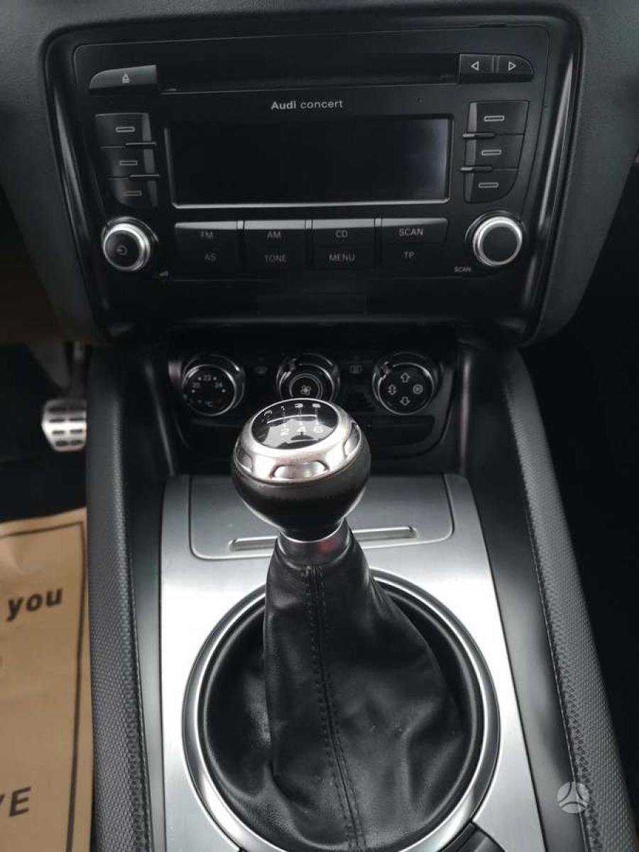 Grey Audi TT 2008 in Kaunas, with an engine capacity of 2.00 L and mileage of 293 thousand km for 5850 €, photo 10 on AUTOMOTO.COM.LV